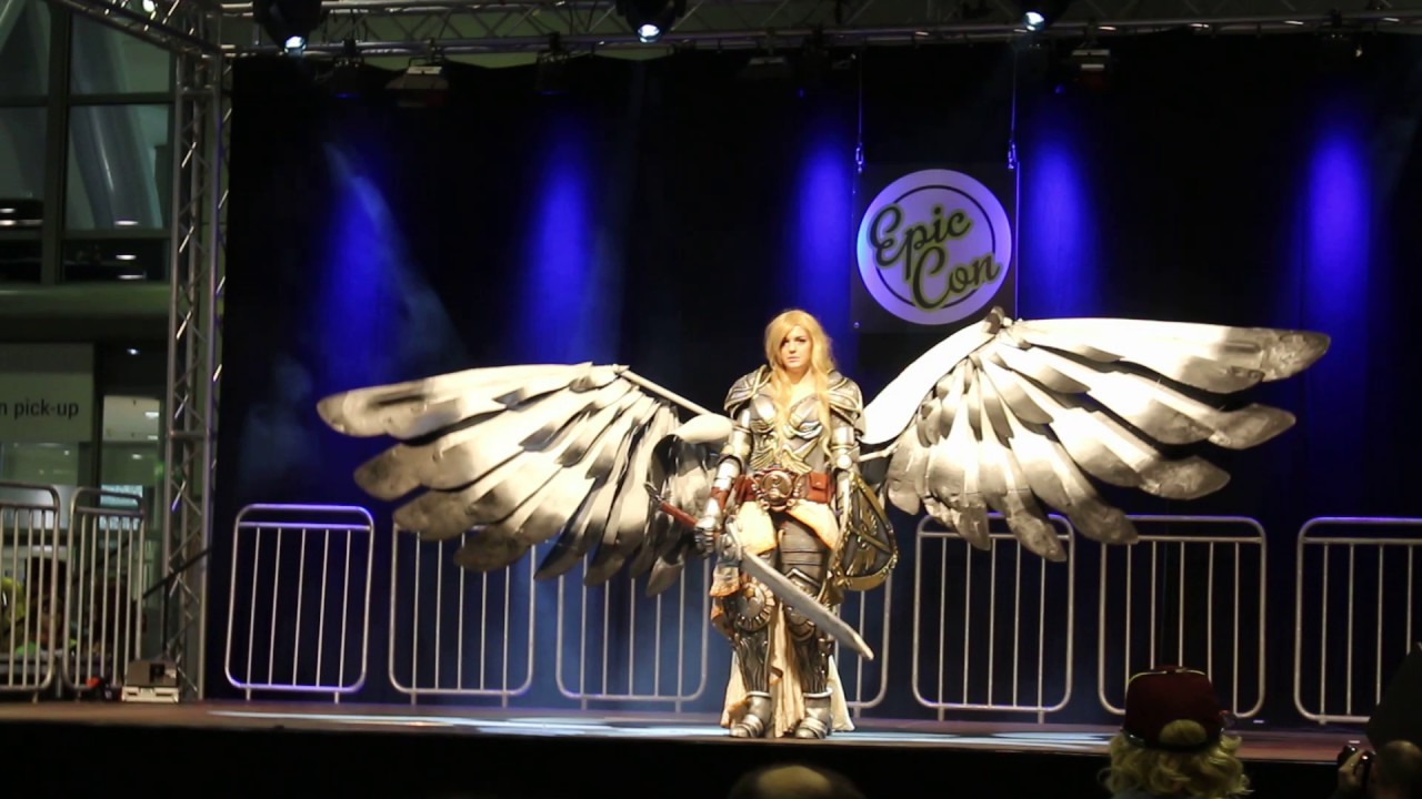 EpiCon Frankfurt 2016 - Cosplay Competition - Serra Angel from Magic ...