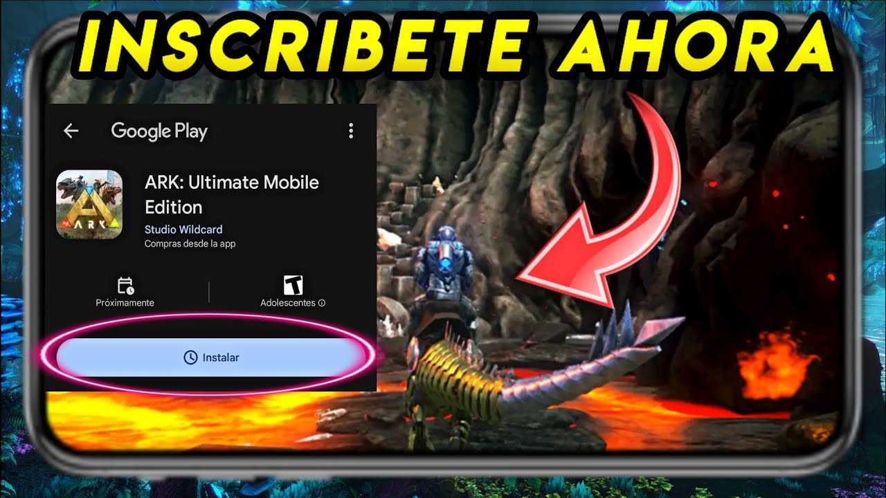 🔴 EL NUEVO ARK MOBILE YA ESTA EN LA PLAY STORE | PREINSCRIBETE AHORA ...