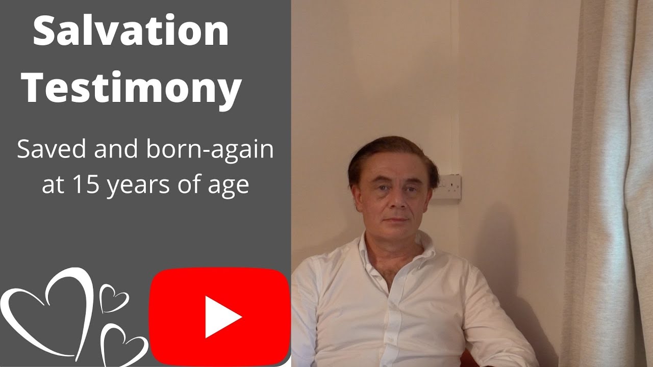 My salvation testimony, saved and baptised in the holy spirit at age 15 ...