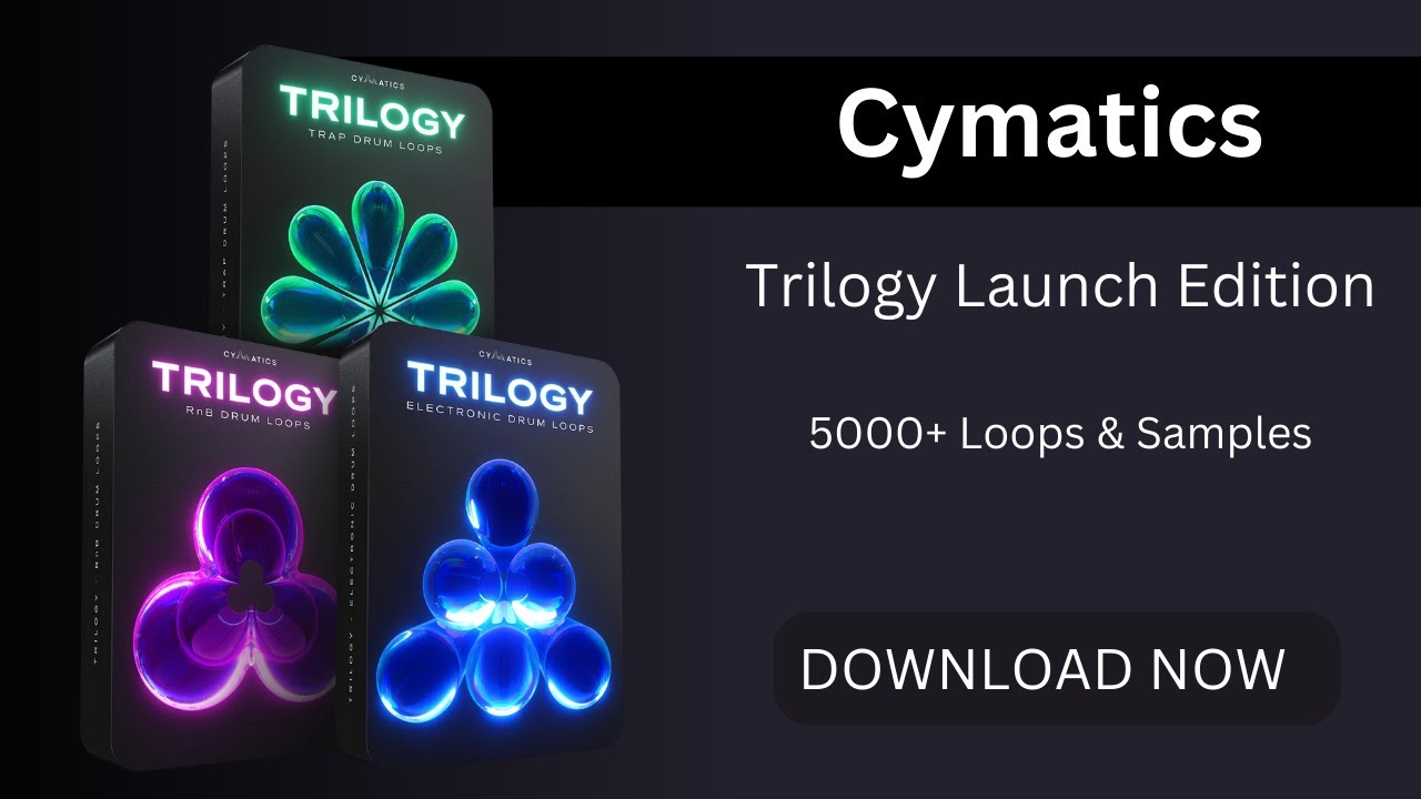 Cymatics - Trilogy Launch Edition | 100% Royalty Free | Cymatics Sample Pack 2023 - YouTube