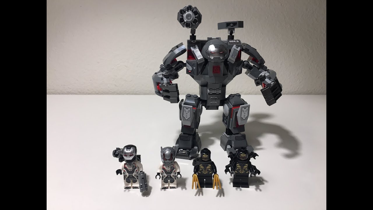 LEGO Avengers: War Machine Buster Set Review! 76124 - YouTube