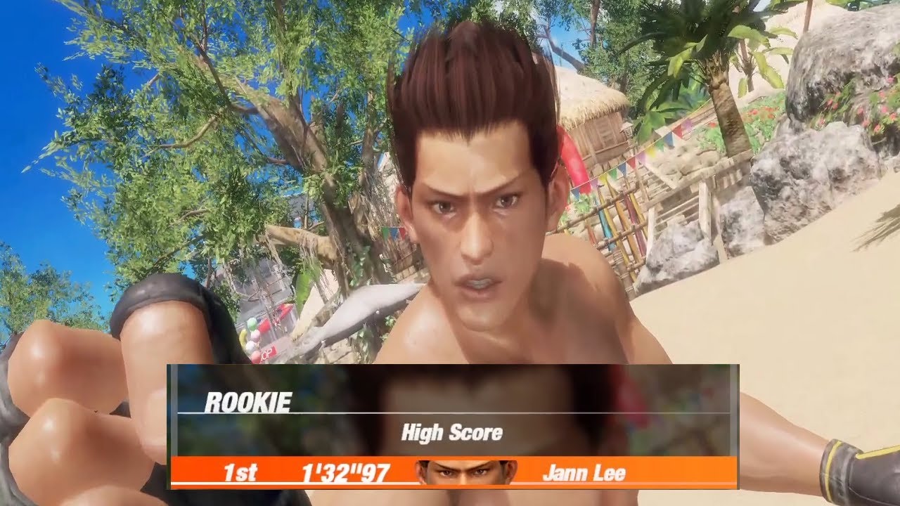 Dead or Alive 6 - Jann Lee - Rookie Time Attack - Speed Run (01:32"970 ...