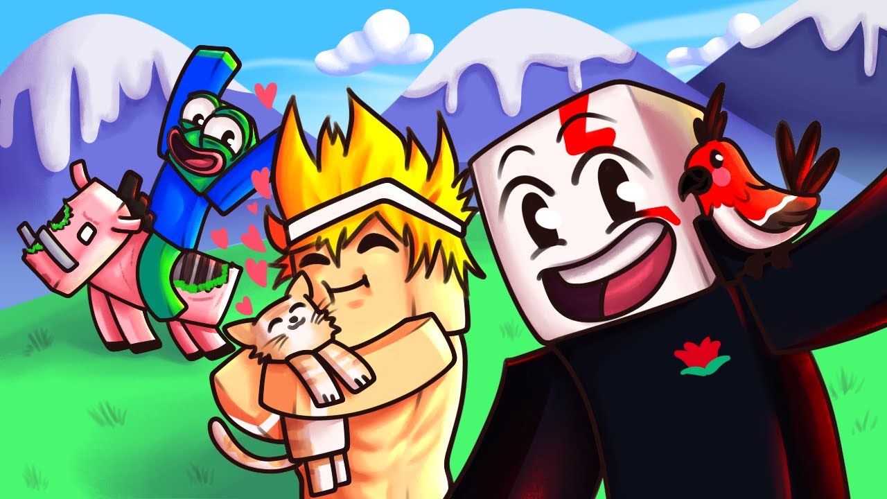 1000 DIAS con Arsel y Sus Amigos en Minecraft! - YouTube