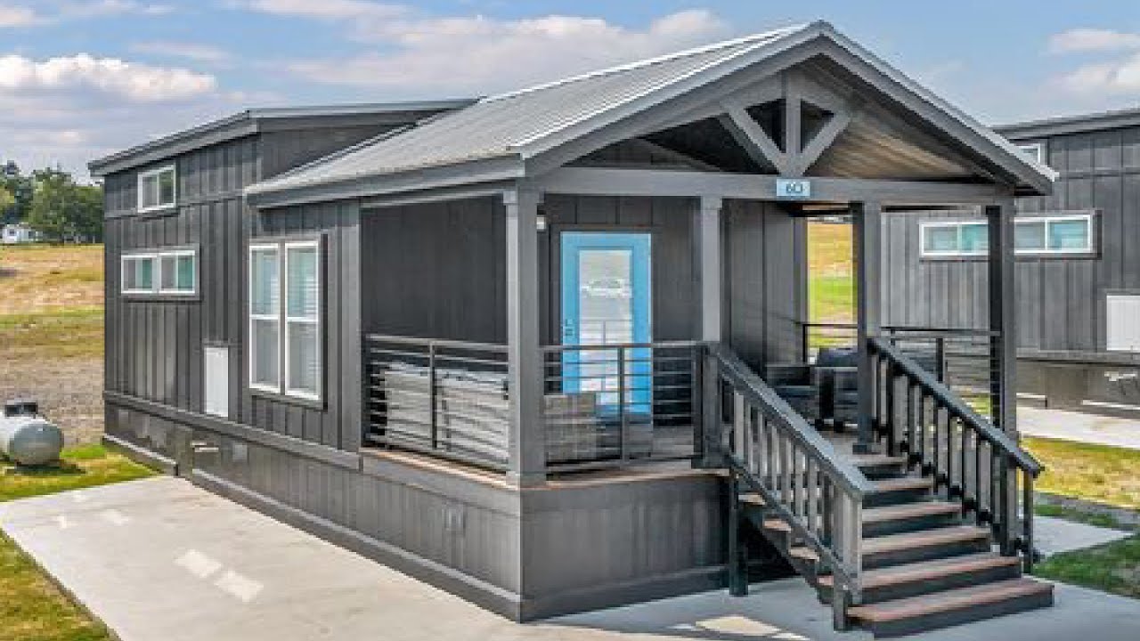 Absolutely Gorgeous APS 522A-SL Tiny House is sure to WOW you - YouTube