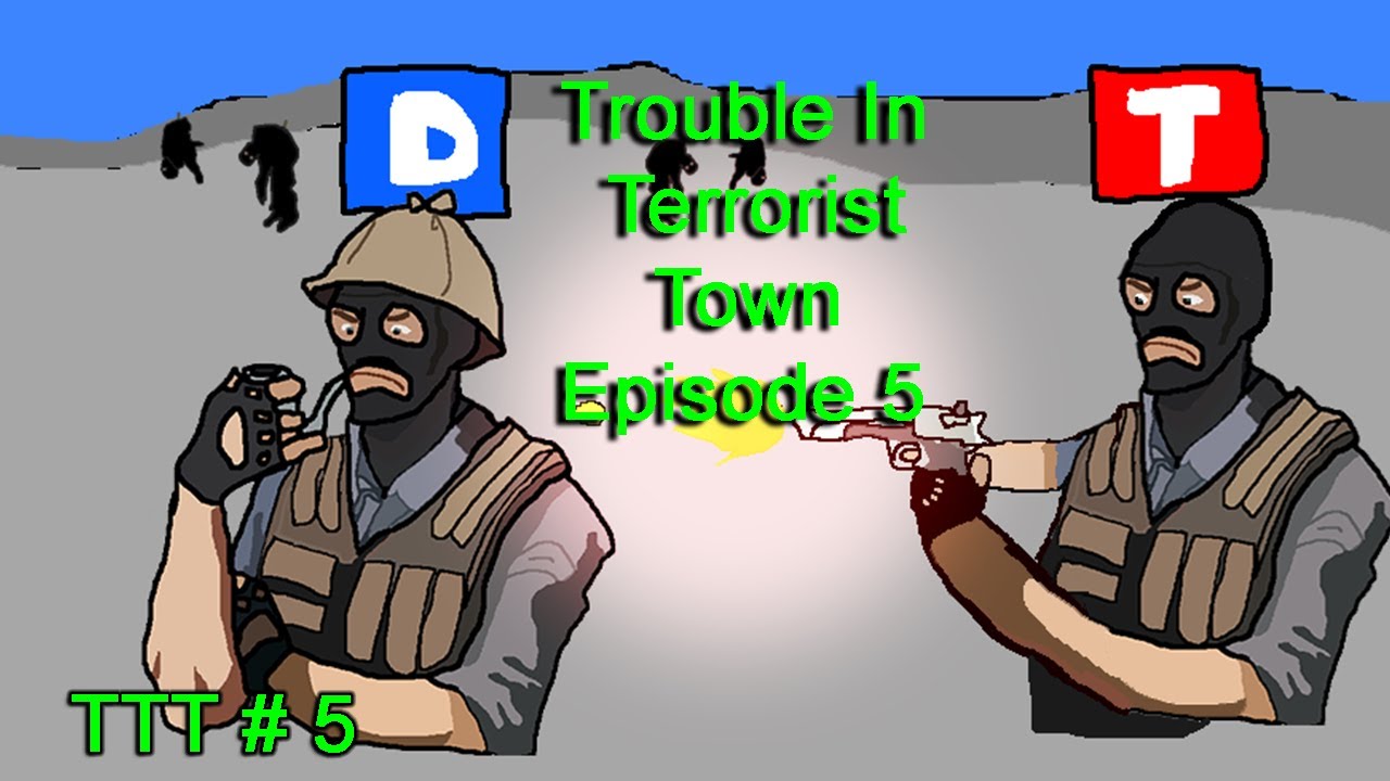 Trouble in Terrorrist Town [TTT] - Traitor Gameplay/Let's Play Ep.5 ...