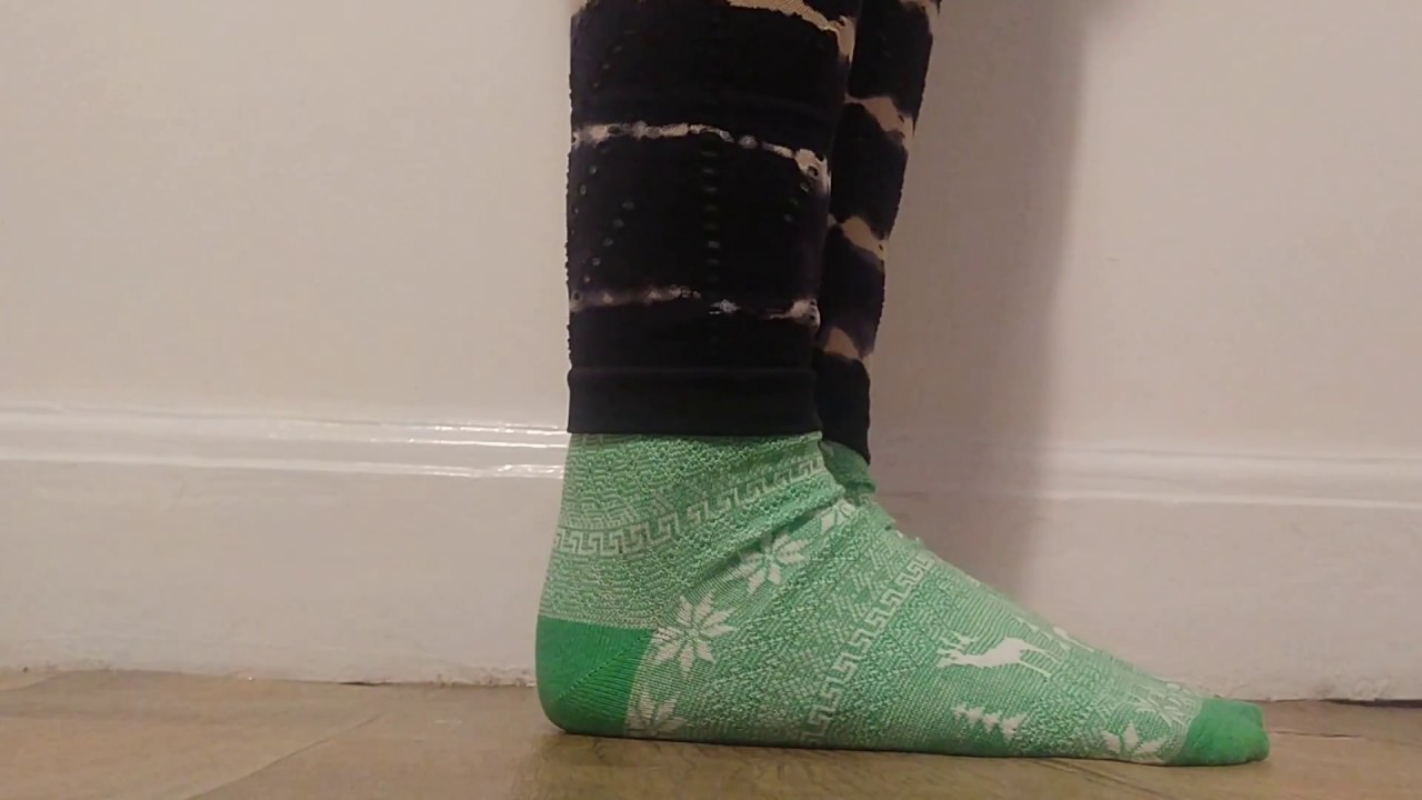 ASMR | Slippers and socks stomps and running - YouTube