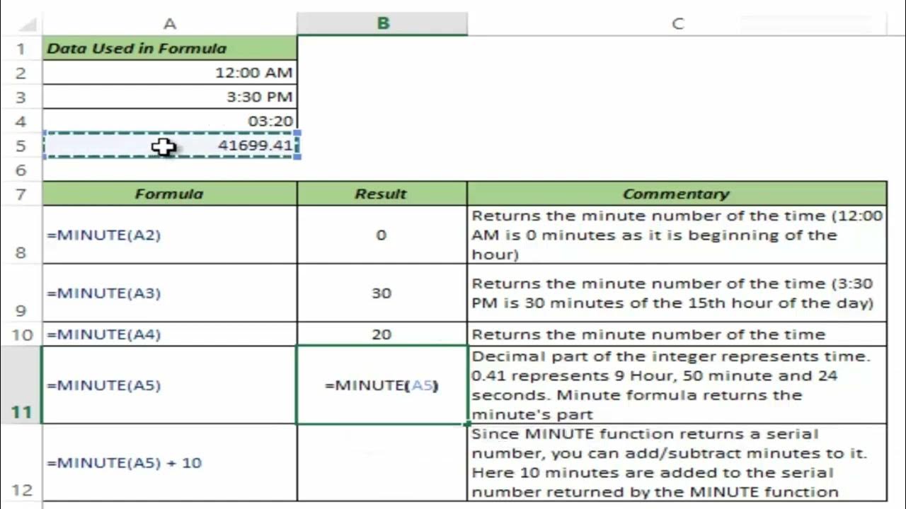 "Excel Lesson 15: Mastering Date & Time Formulas in Excel" - YouTube