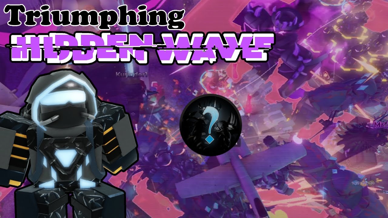 Triumphing Hidden Wave | Tower Defense Simulator - YouTube