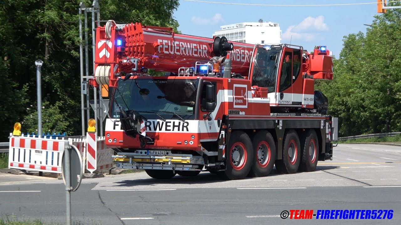 [Neuer Rüstwagen und neuer Feuerwehrkran] Ein Tag an Feuerwache 4 der ...