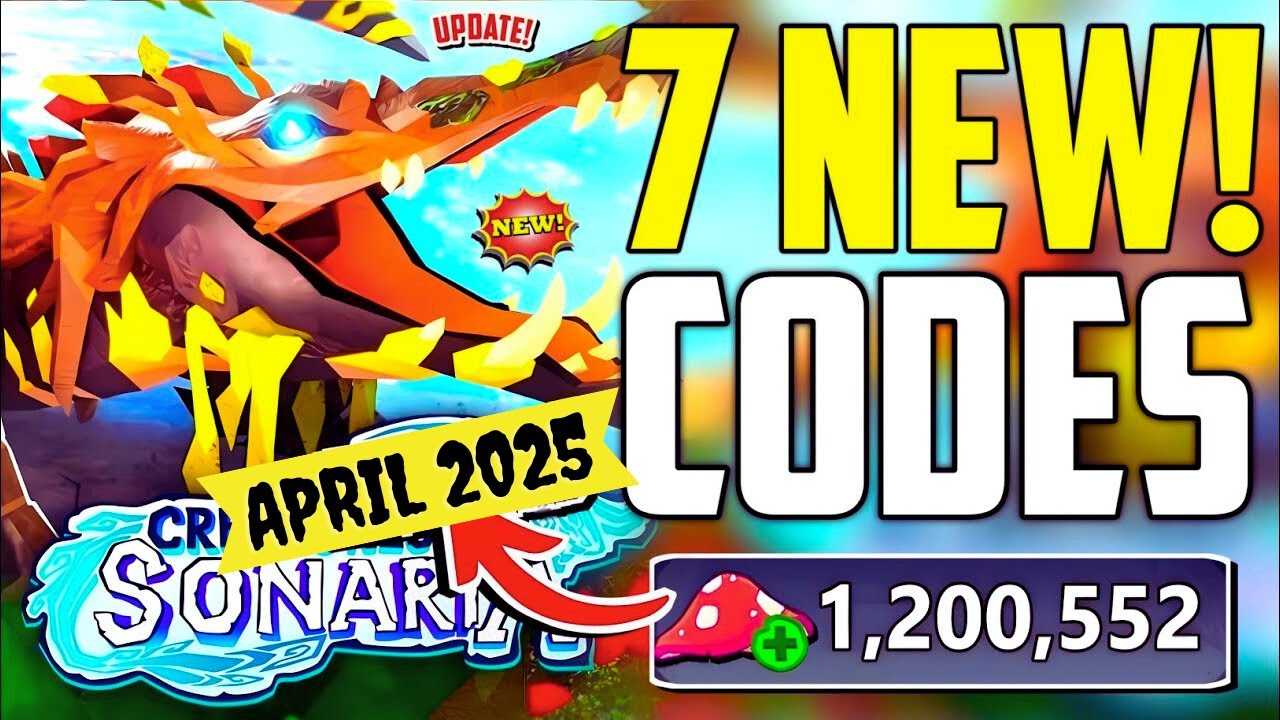⚠️APRIL💥[CODE]⚠️ CREATURES OF SONARIA CODES 2025 - ROBLOX CREATURES OF ...