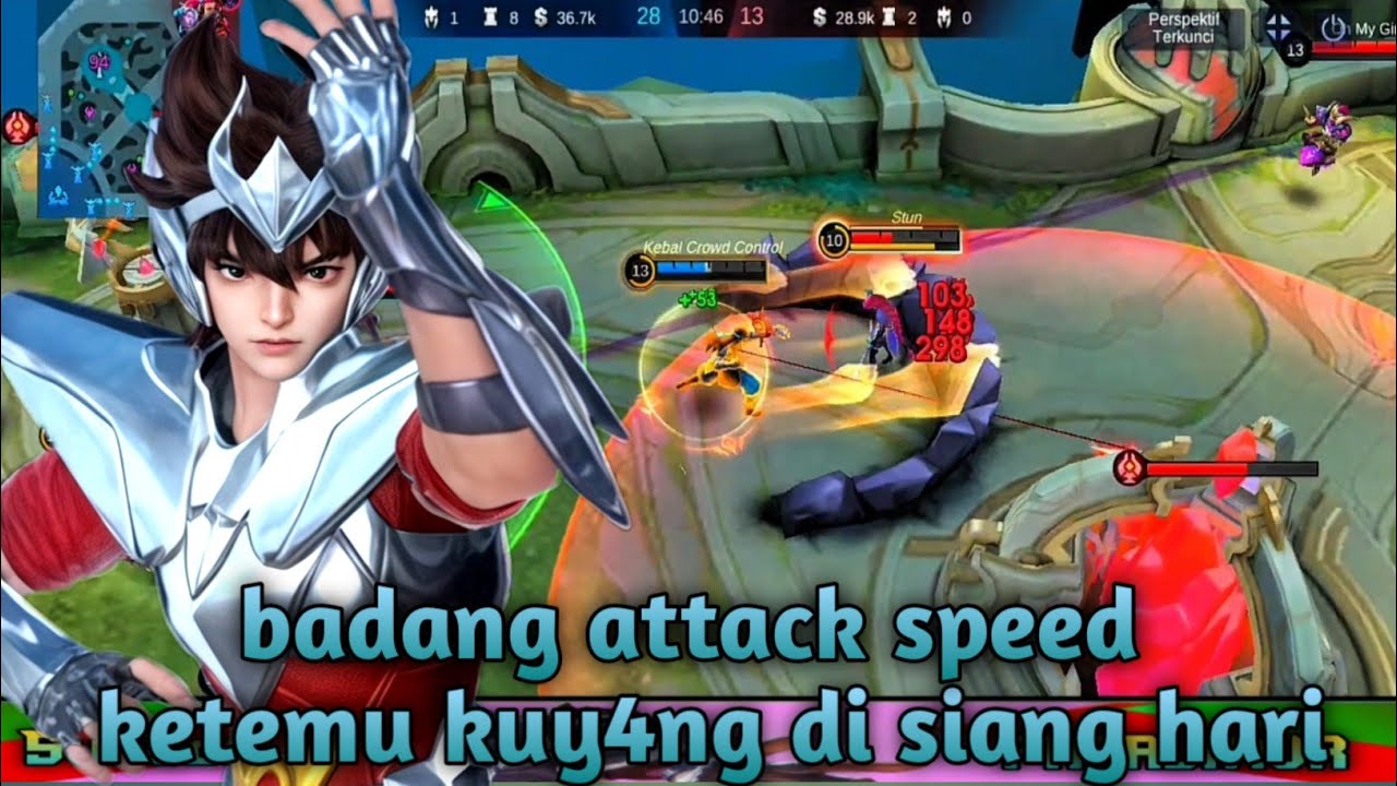 Badang attack speed | mobile legends - YouTube