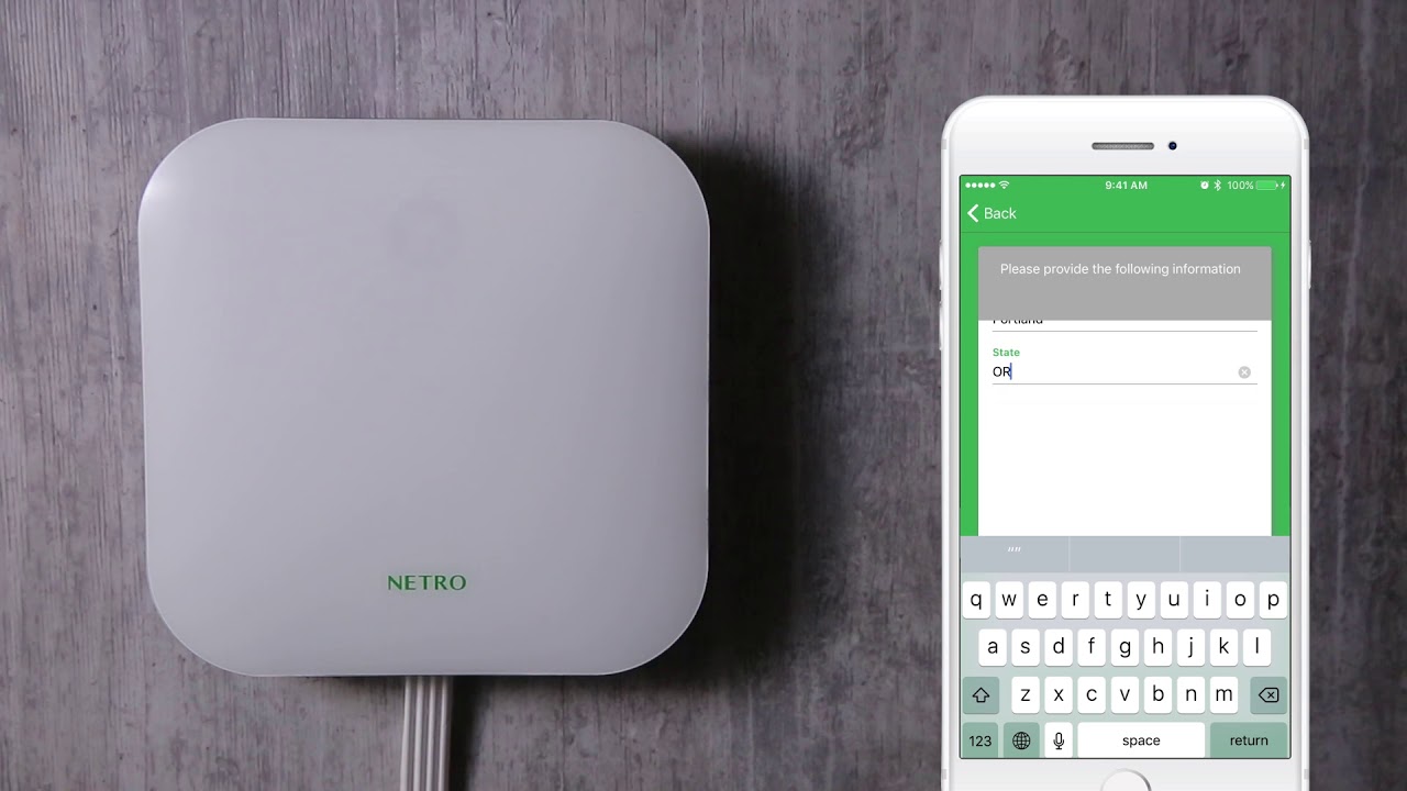 Video 1:1 - How to setup Netro Sprite Controller with Netro App - YouTube
