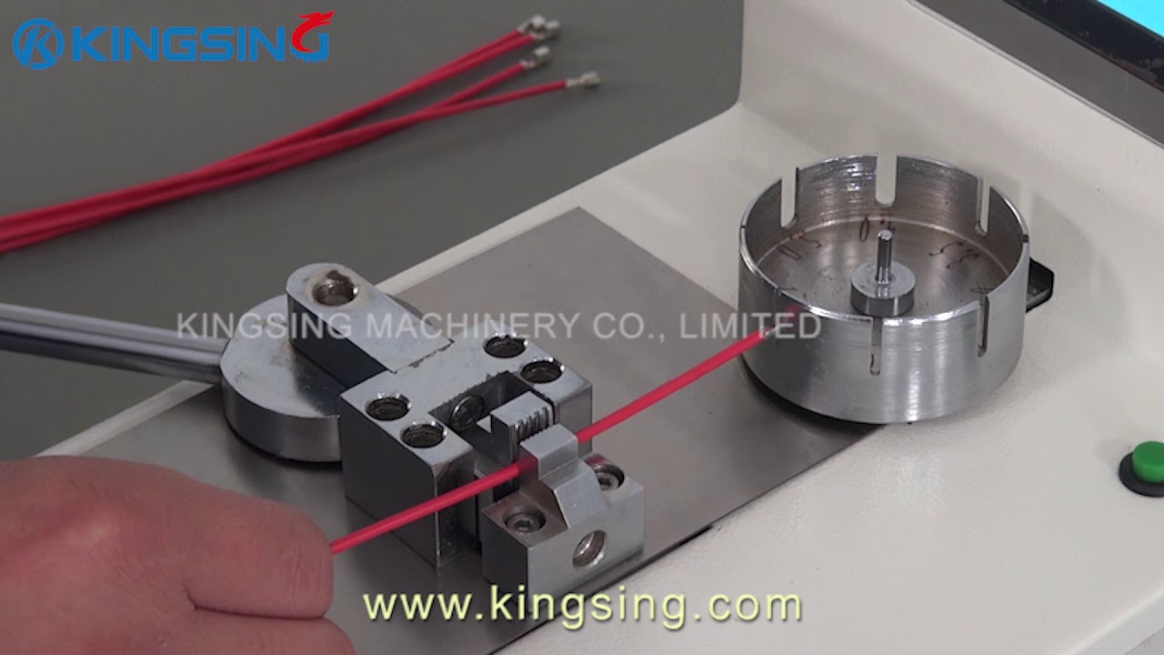 Electric Terminal Pull Force Tester - YouTube