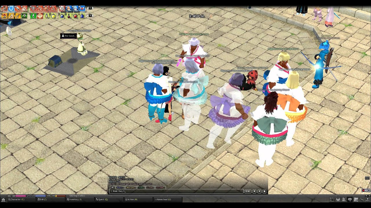 Mabinogi Giant beauties - YouTube