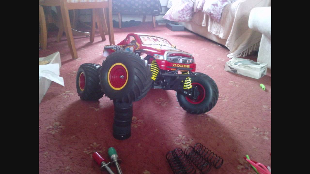 1/8 losi raminator photo shoot - YouTube