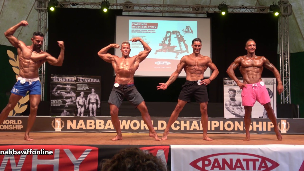 1st Callout - Men Sports Over 40 - NABBA World Championship 2018 - YouTube