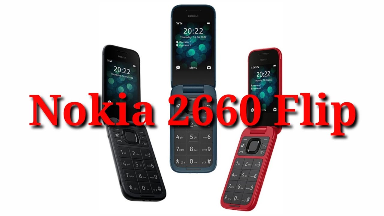 Nokia 2660 Flip//Easy-to-use Flip Phone//Full Specs & Price - YouTube