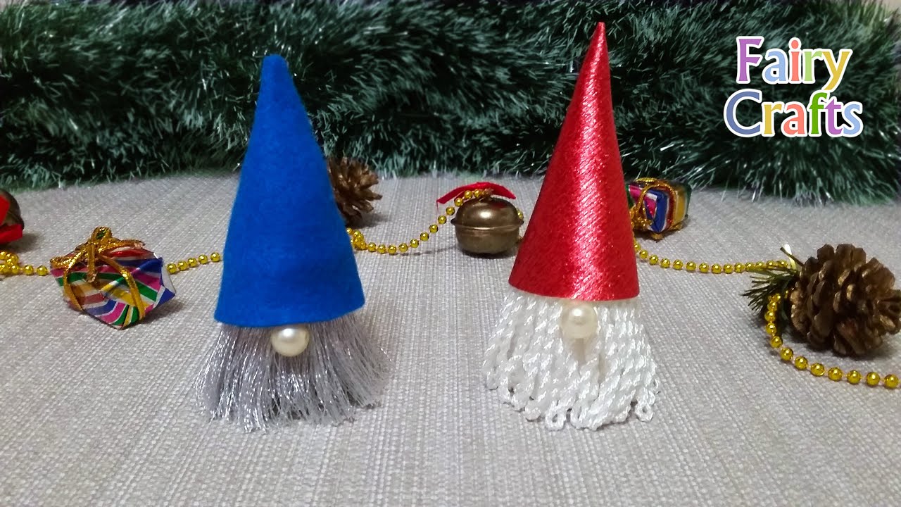 Новогодний скандинавский гном своими руками - DIY - Christmas Gnome ...