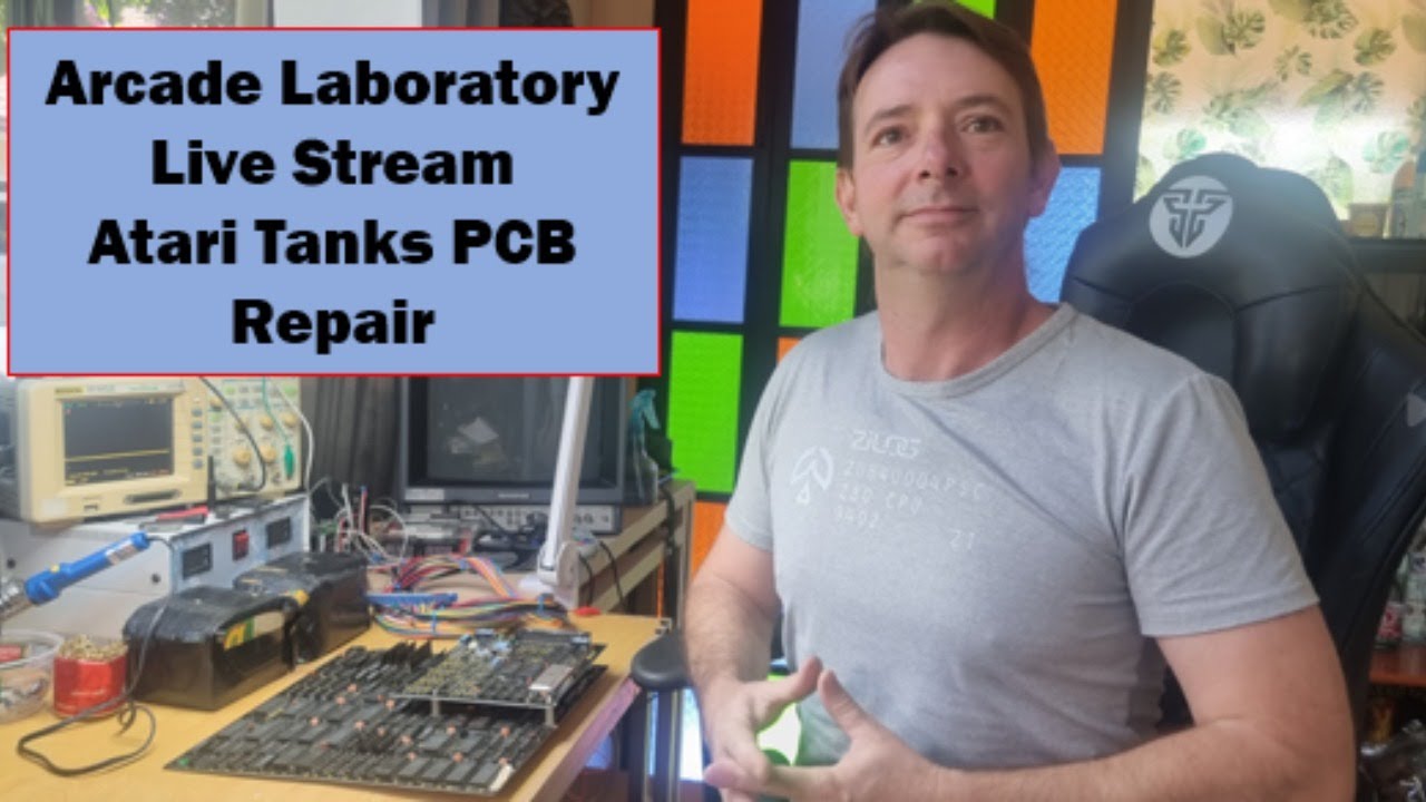 Arcade Laboratory Atari Tank 2 PCB Repair - YouTube