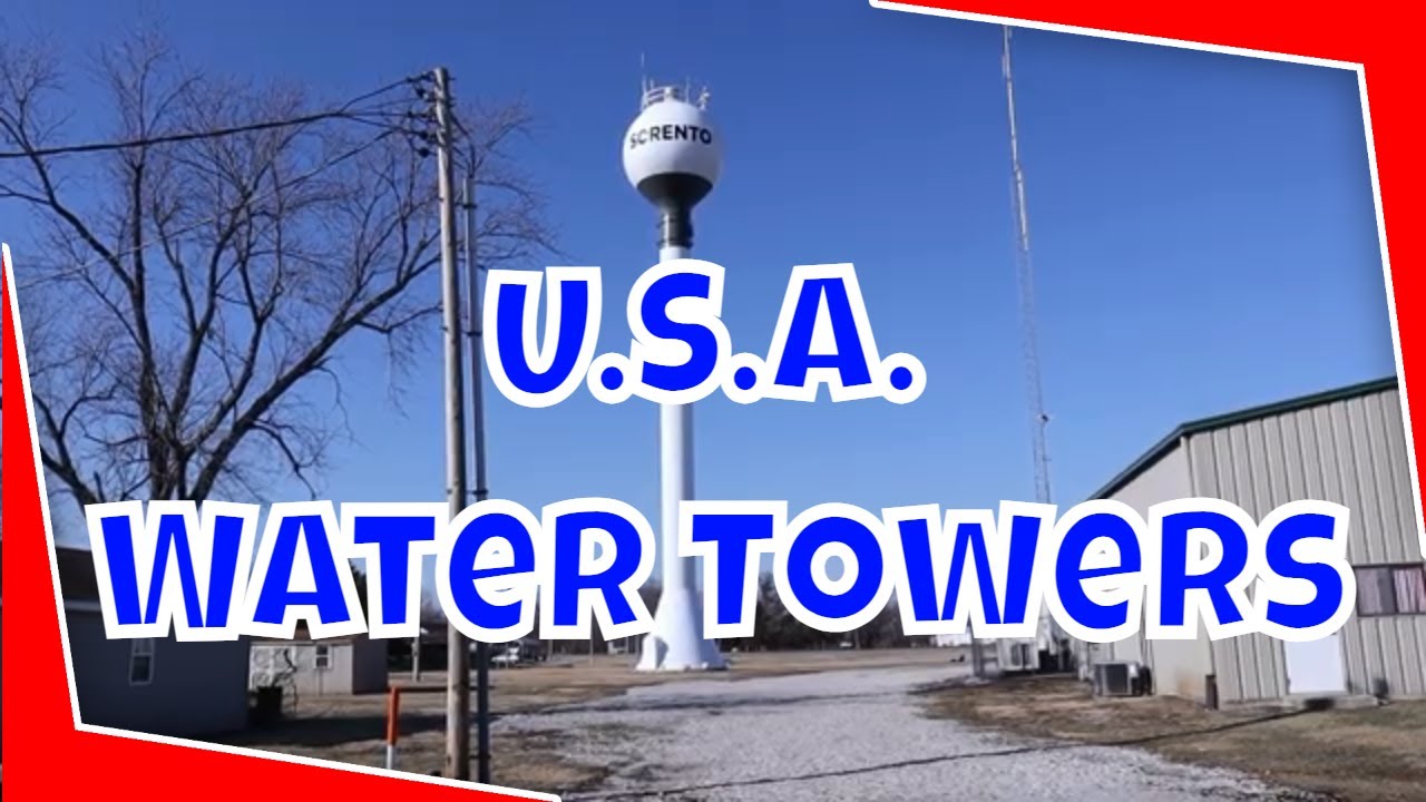 Water Towers in the United States - YouTube