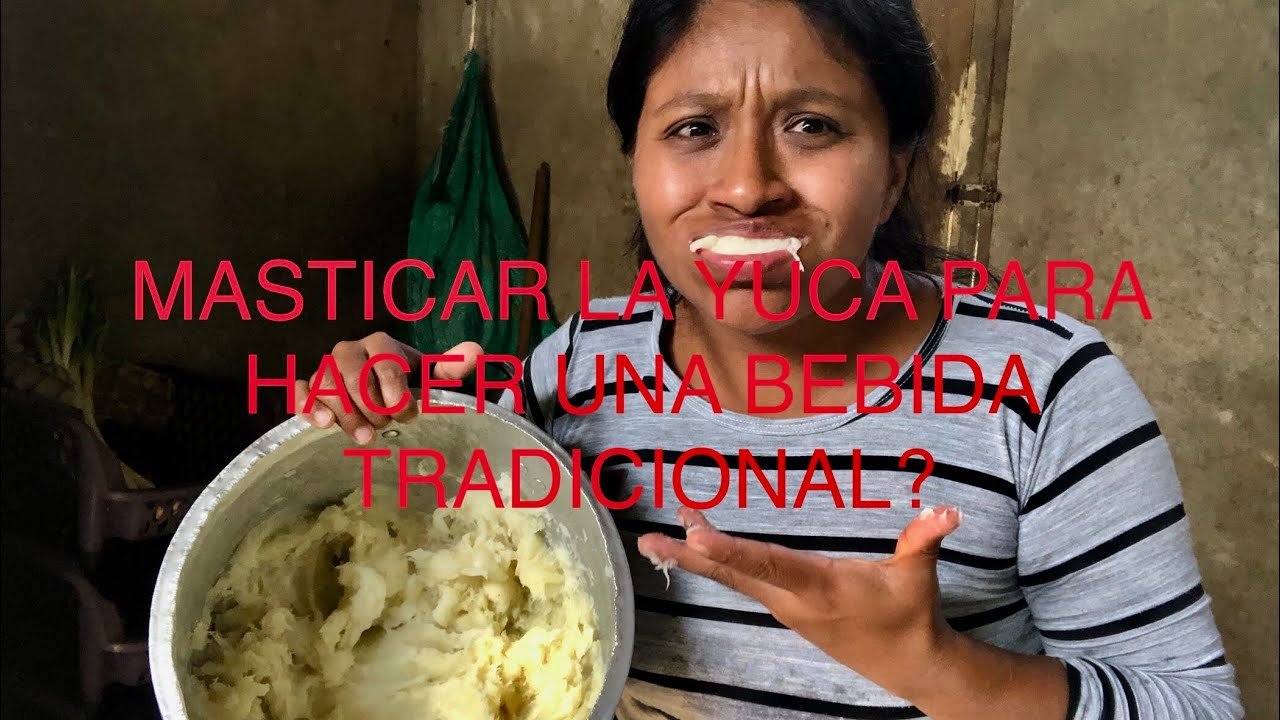 BEBIDA TRADICIONAL SHUAR. A BASE DE YUCA-ECUADOR 🇪🇨😁 - YouTube