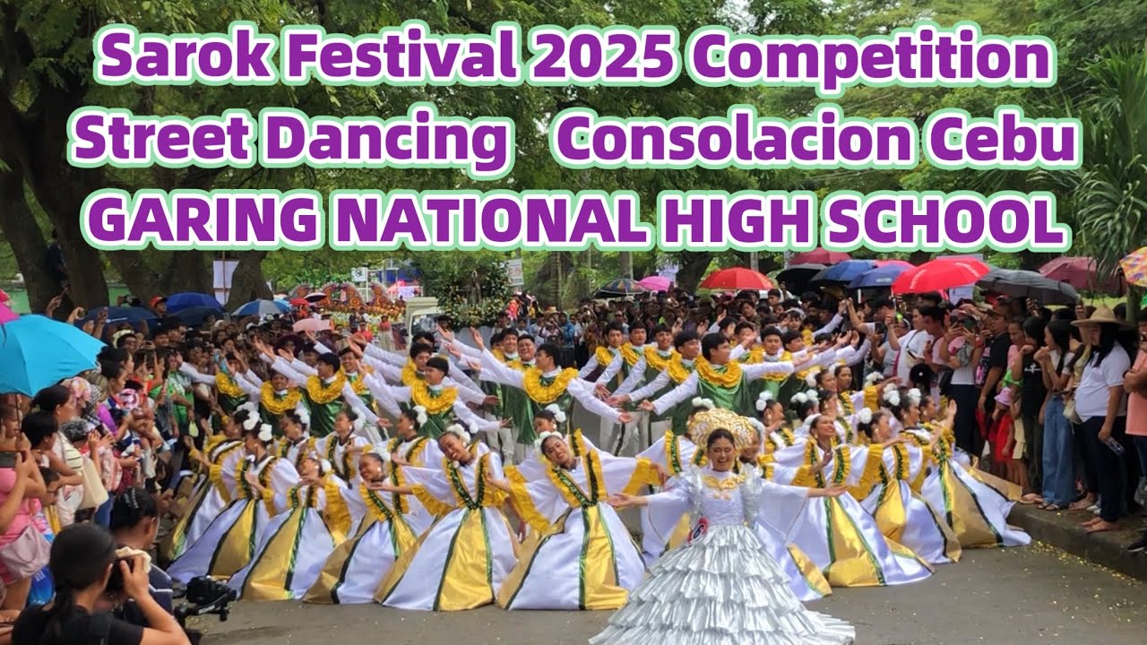 Sarok Festival 2025 GARING NATIONAL HS Street Dancing Consolacion Cebu ...