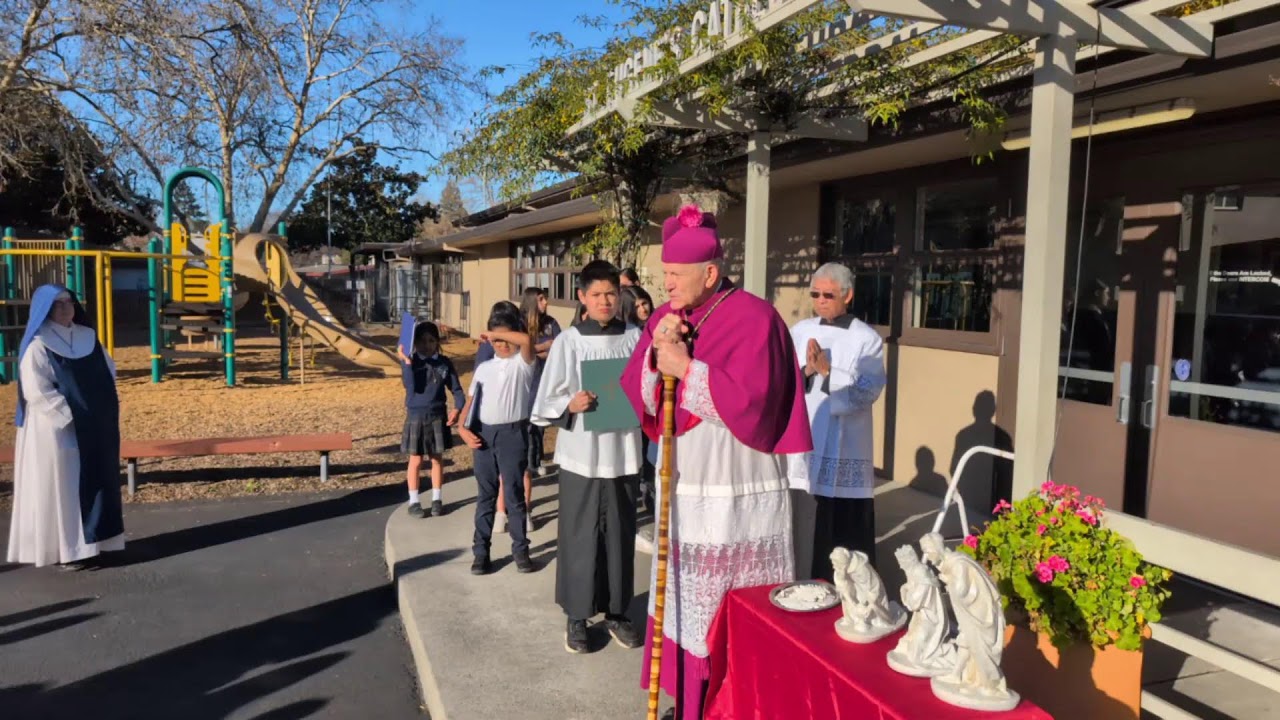 Epiphany Chalk Blessing For Catholic Schools - YouTube