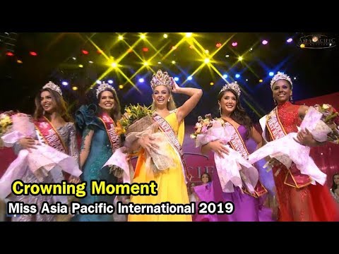 Crowning Moment Miss Asia Pacific International 2019 - YouTube