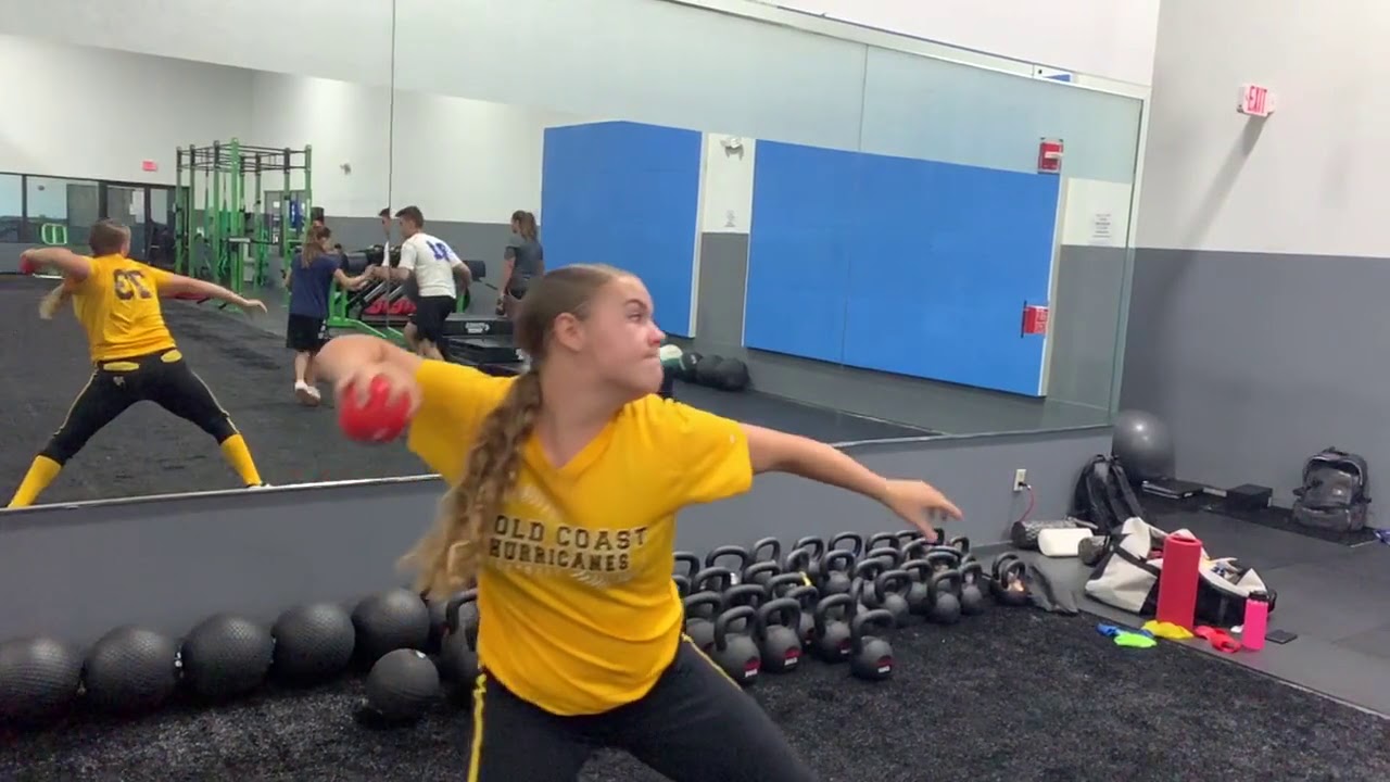 Softball Throwing: Arm Pathway | High Level Throwing - YouTube
