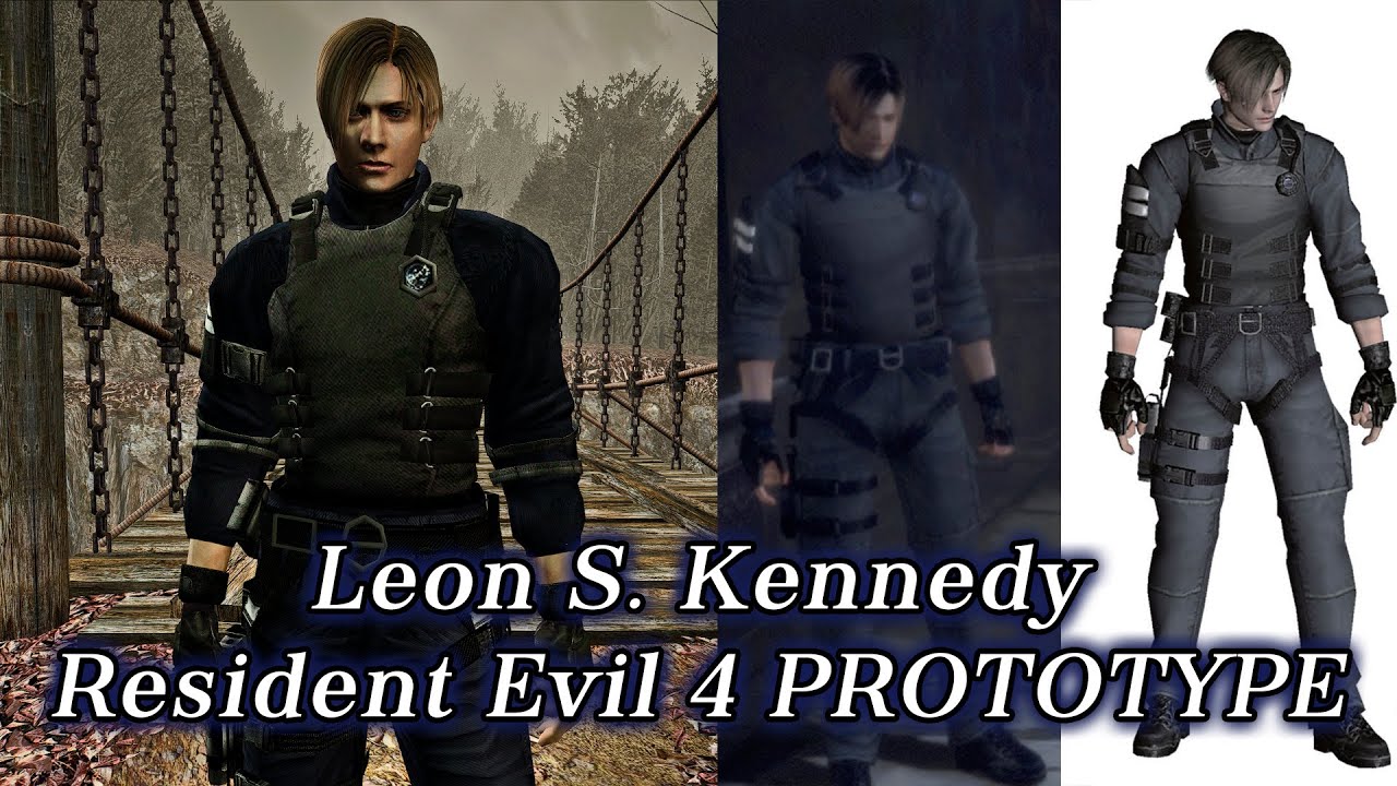 Leon S. Kennedy (RE4 Prototype) - Resident Evil 4 UHD & Ubisoft - YouTube