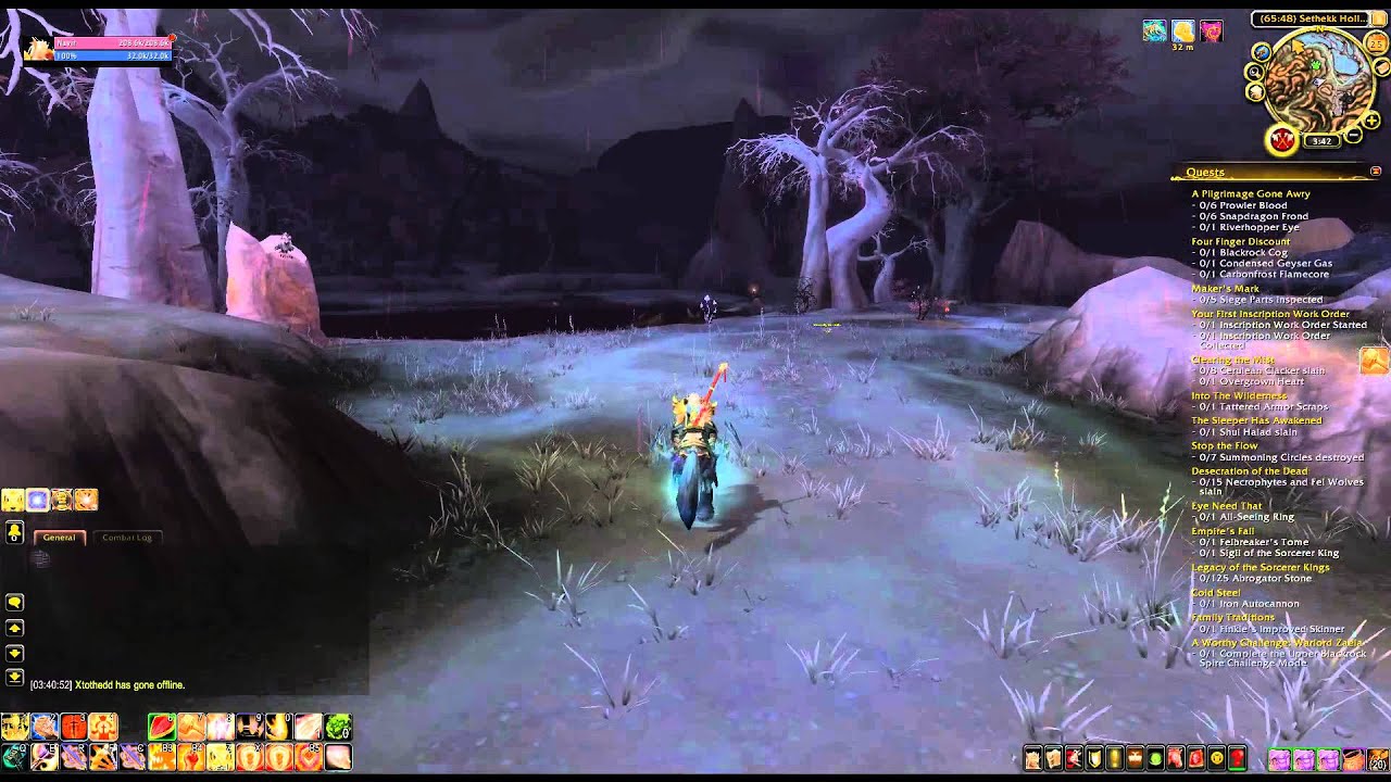 Where is Sethekk Hollow WoD Explore Spires of Arak - YouTube