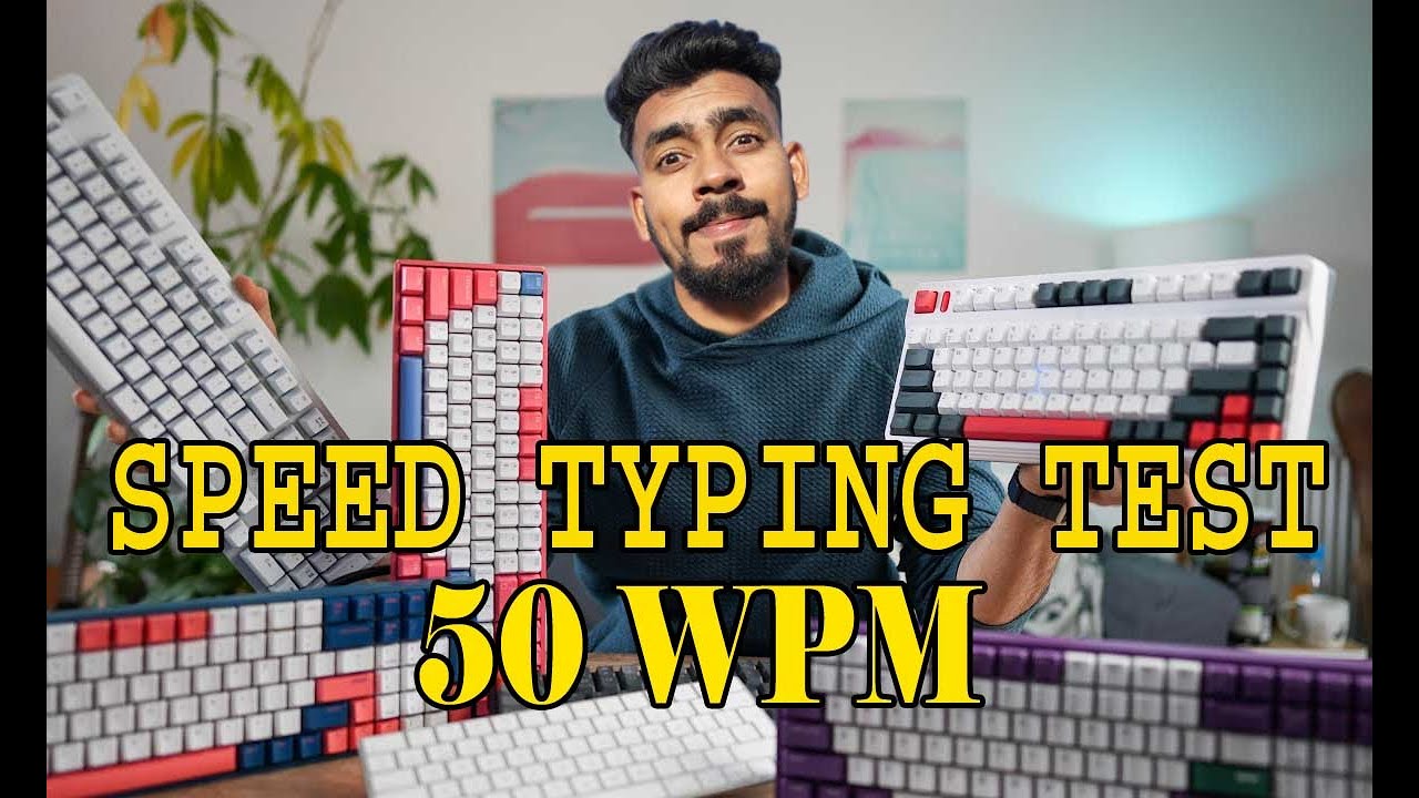 My Typing Speed Test 50 WPM I Typing Speed Test I Ameer Saleh Vlogs ...