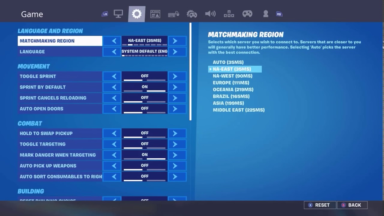 My Fortnite settings and me building - YouTube
