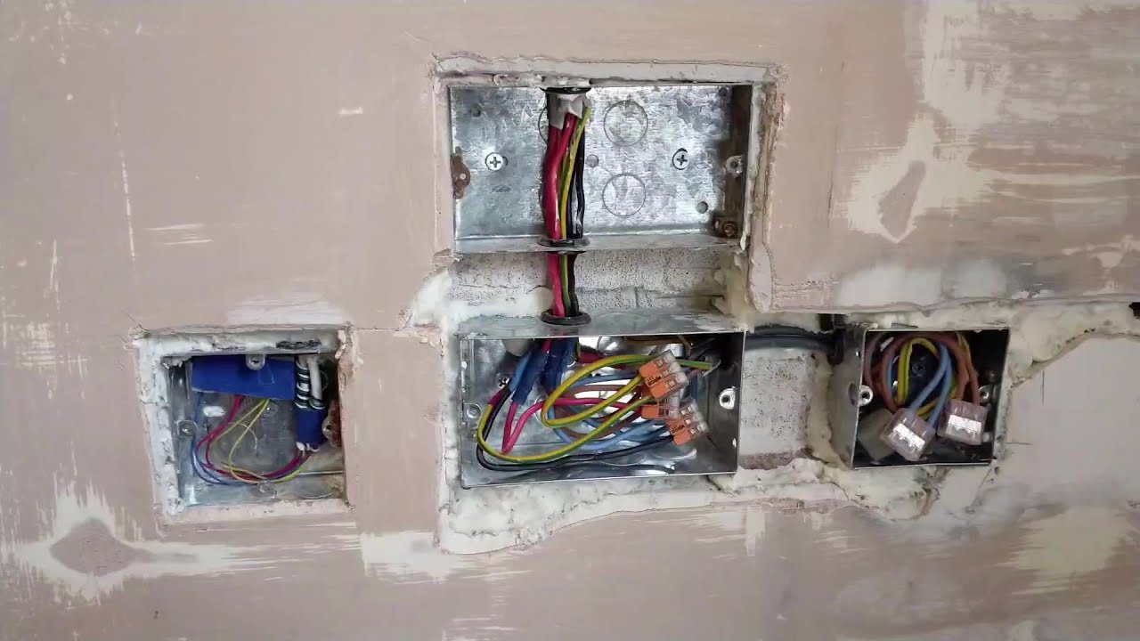 Top Job! Redundant And Oversize Retrofit Sockets Plasterboard Repairs ...