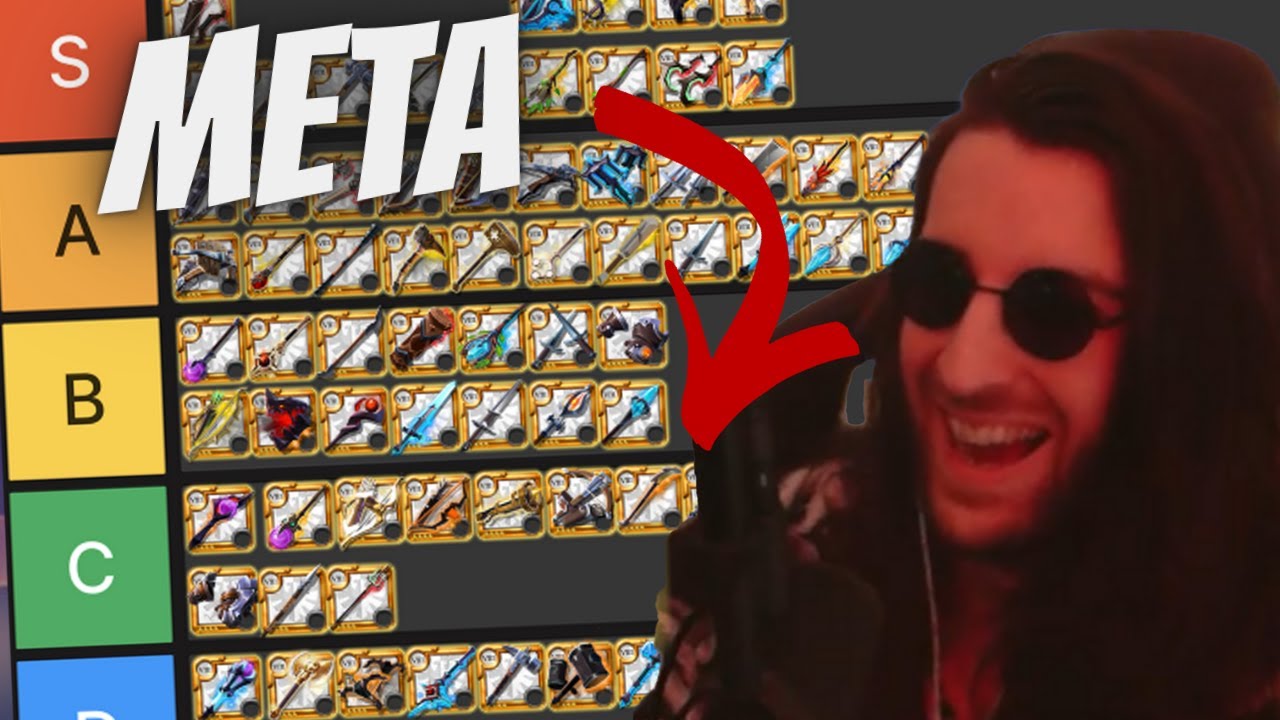 Solo META weapon Tierlist 2025/2026 in Albion Online - YouTube