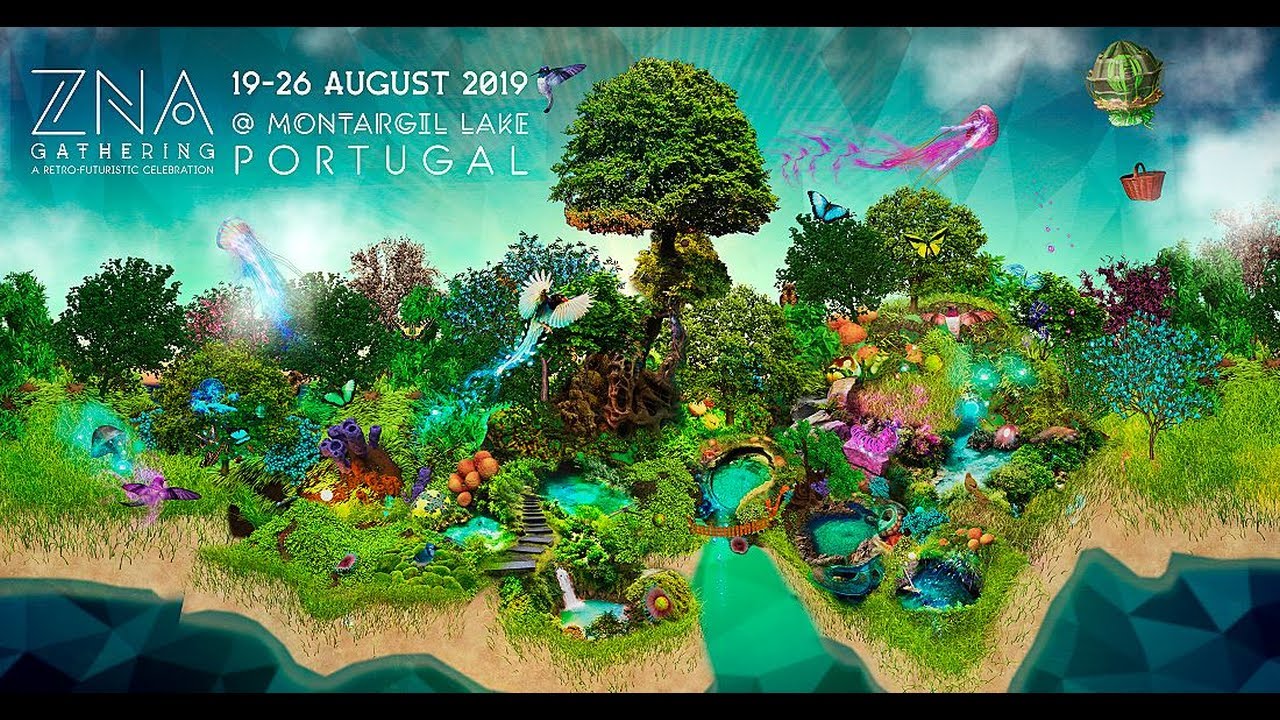 Tobias Bassline - At ZNA Gathering 2019 [Goa Trance Mix 24.08.2019] 4K ...