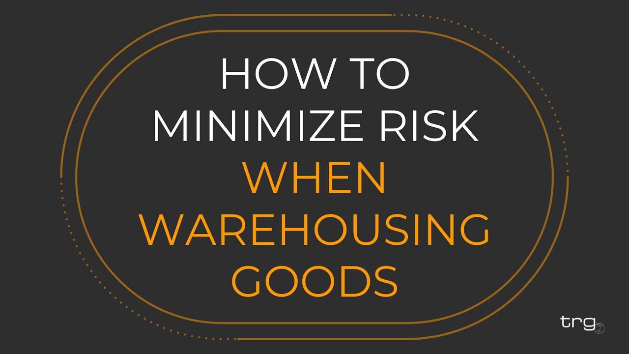 How to Minimize Risk When Storing Goods in a Warehouse - YouTube