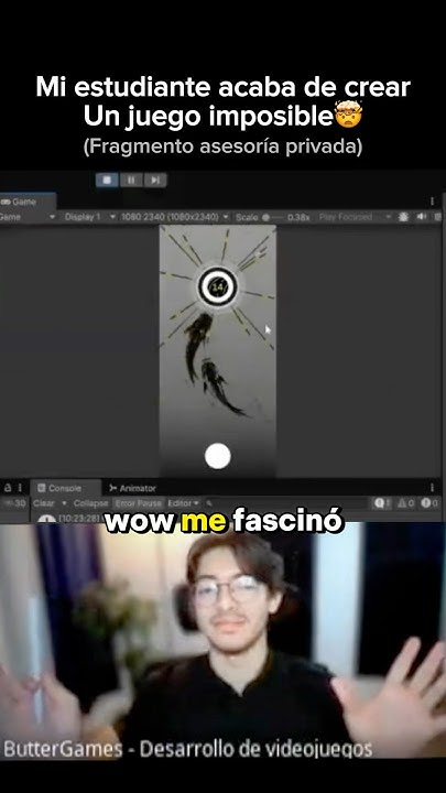 ¡No creerás lo que hizo mi estudiante!🤯 #videojuegos #programacion #unity6 #dev #shorts - YouTube