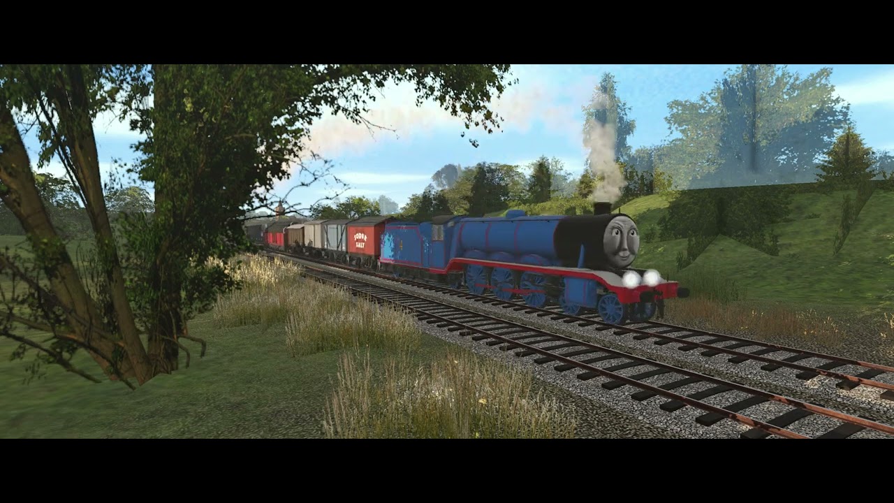 Gordon Takes a Tumble Trainz Remake - YouTube