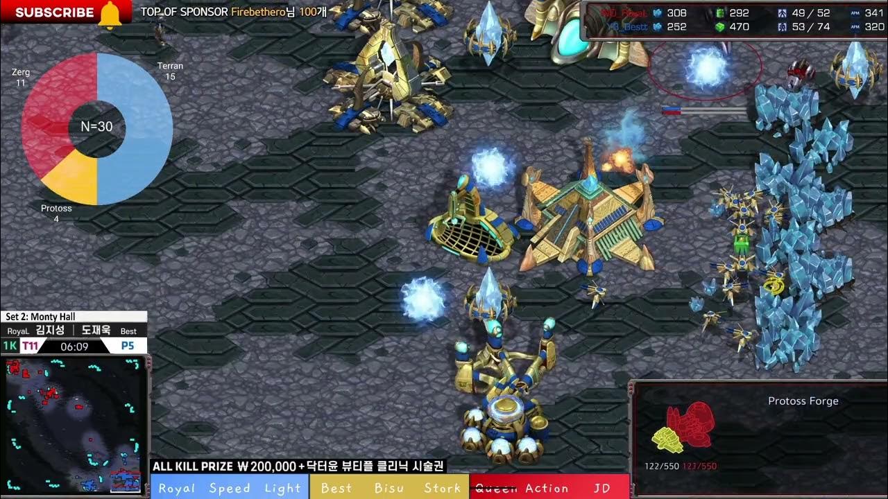 KCM 2024 S4 W7 Set 2 @ Monty Hall | Starcraft Commentary - YouTube