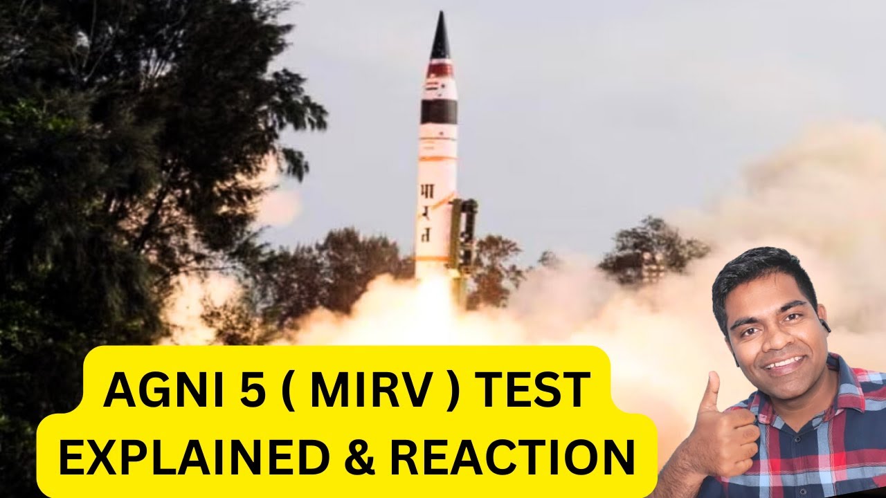 Agni 5 Missile Test Reaction - YouTube