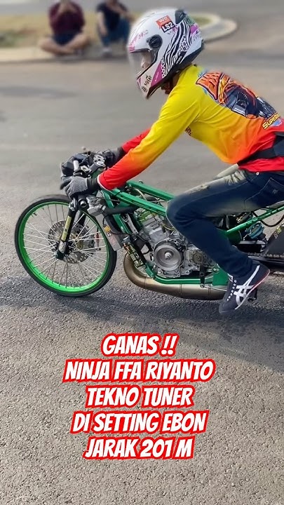 Ganasnya Ninja FFA Riyanto Tekno Tuner di Tangan Ebon #teknotuner - YouTube