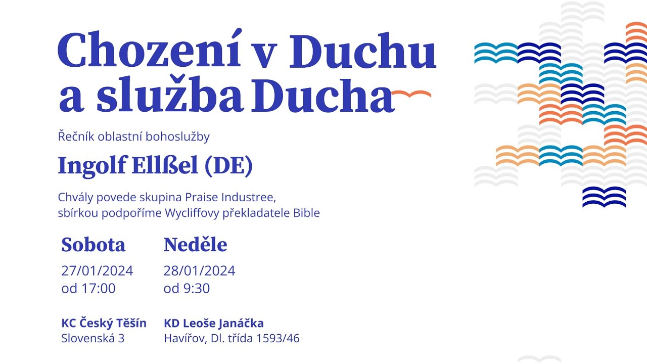 Chození v Duchu a služba Ducha - Ingolf Ellßel (27.1.2024) - YouTube