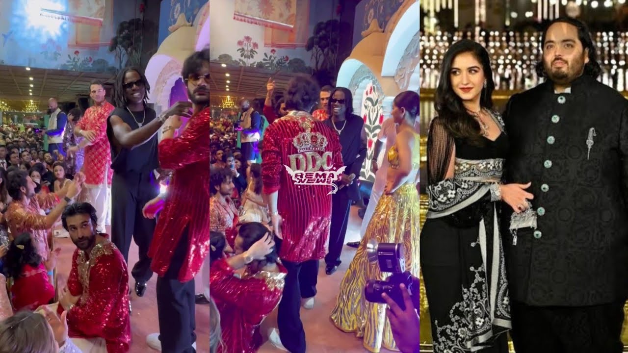 Rema Full Live Performance In India Anant Ambani Wedding - YouTube