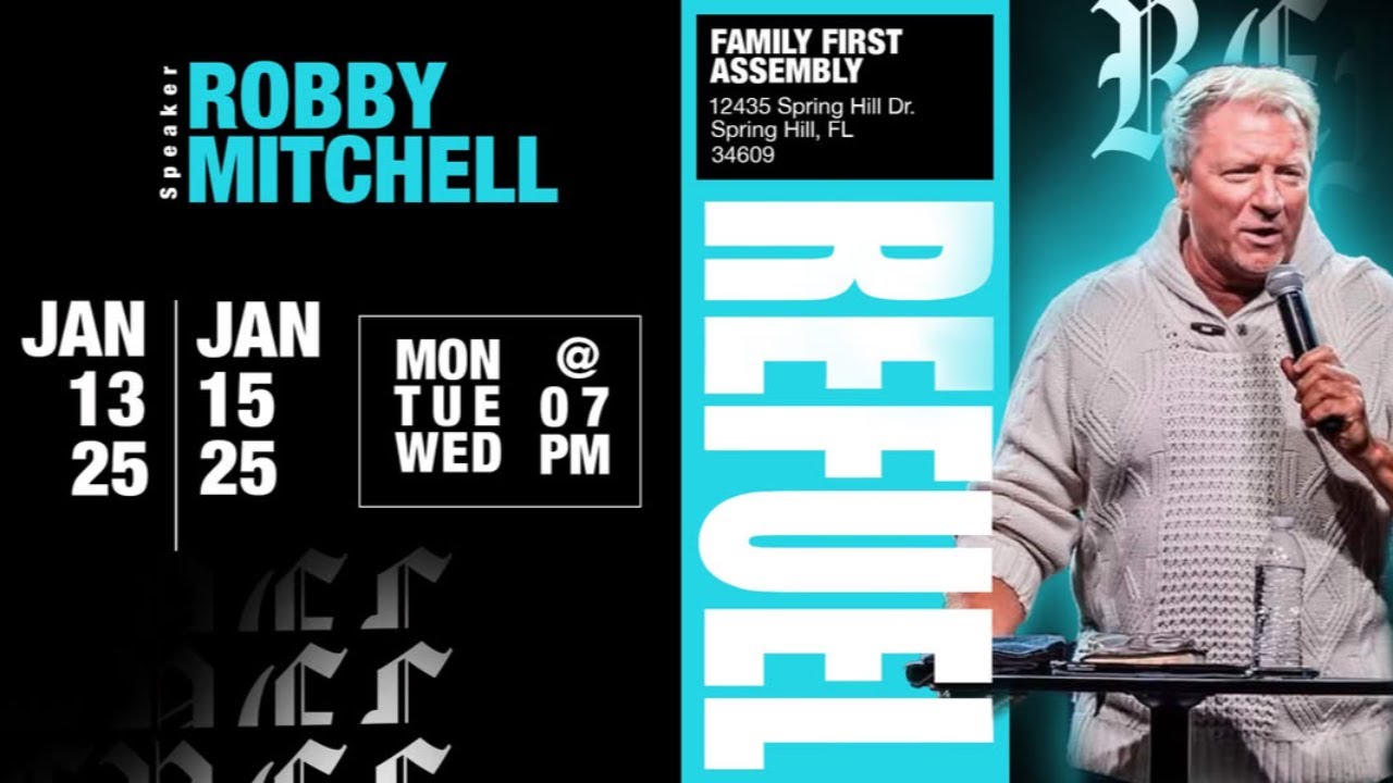 Live From Family First - Ev. Robby Mitchell - YouTube