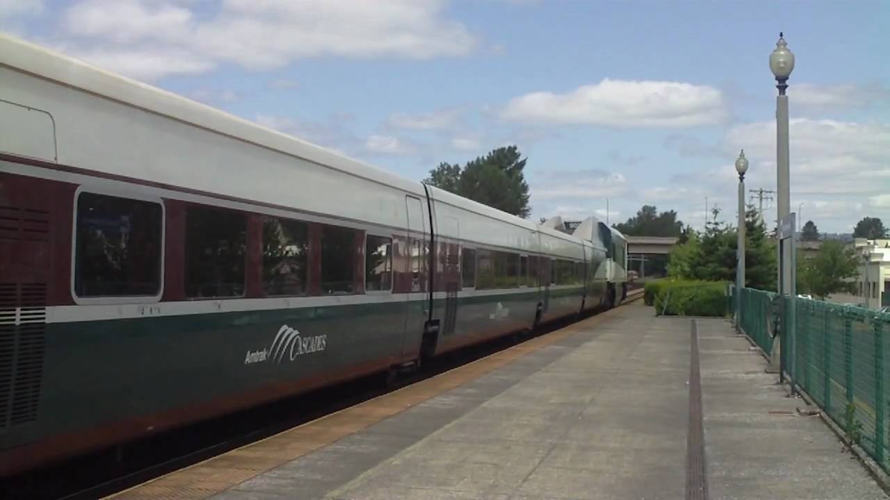 AMTK 90253 North with Cascades 506 - YouTube