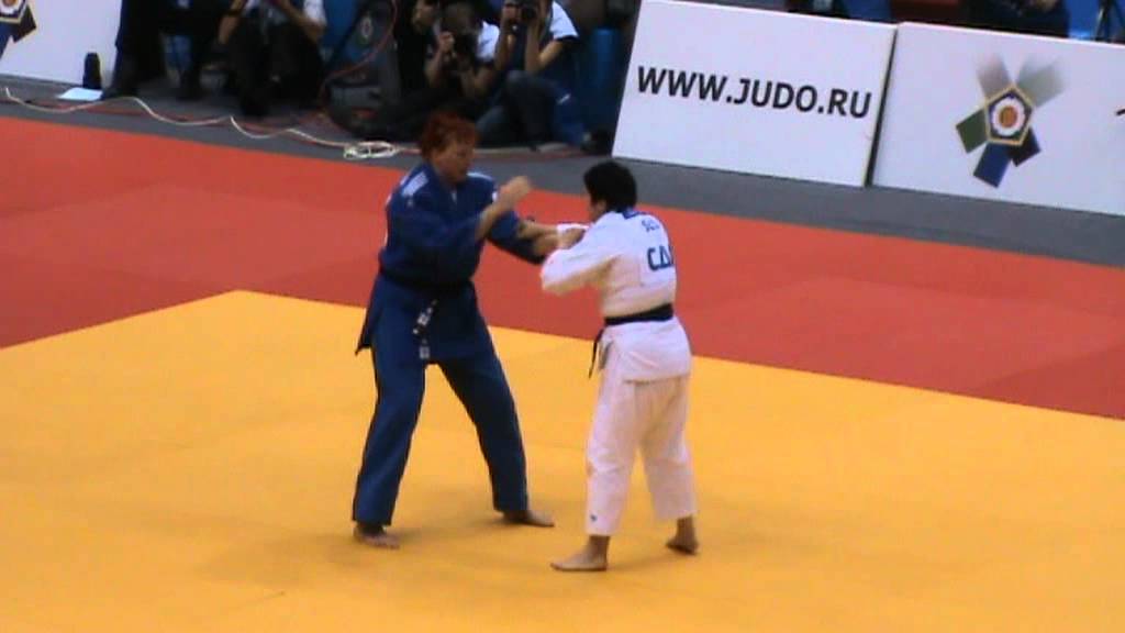 Judo, Elena Ivaschenko (Rus) VS Lucija Polavder (Slo), final +78 kg ...