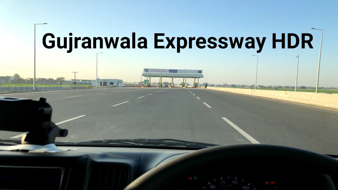 Gujranwala Motorway Link Expressway, 4K HDR Driving - YouTube