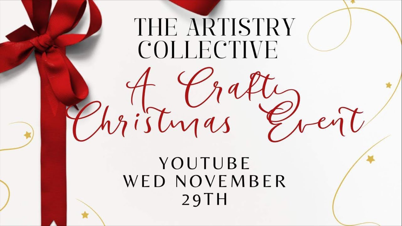 Artistry collective Christmas live event #cwm #christmascraft - YouTube