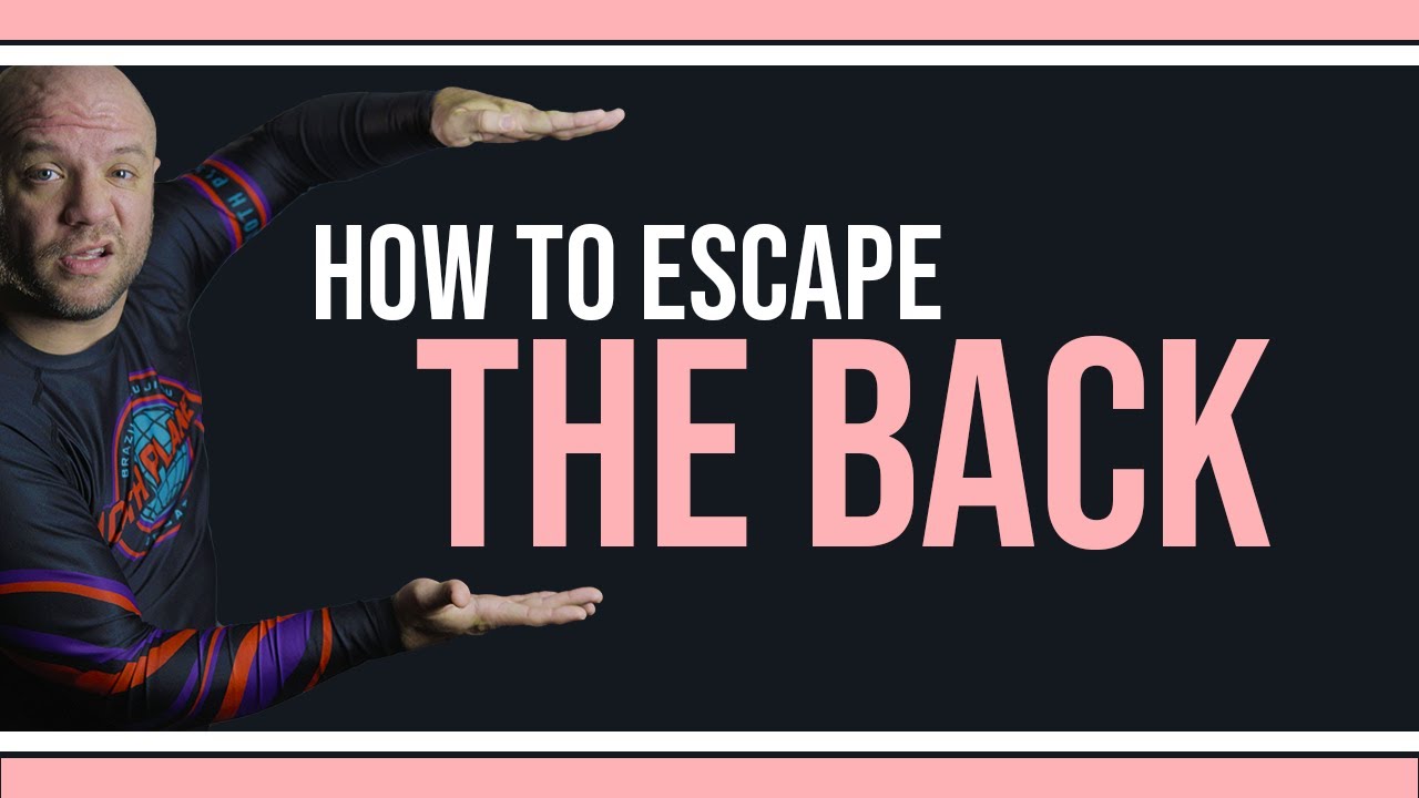 HOW to ESCAPE THE BACK in Jiu Jitsu (Most Important Hook) - YouTube